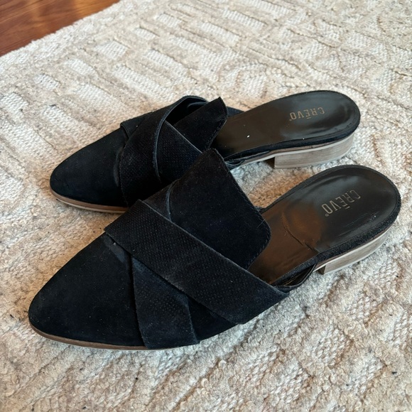Crevo | Shoes | Crevo Tessana Leather Xcross Mule | Poshmark